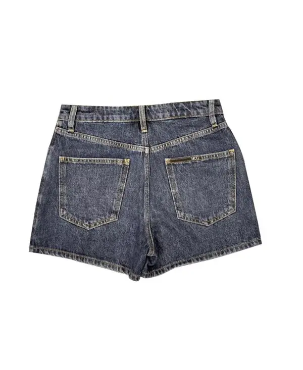 Alexander McQueen Logo Denim Shorts