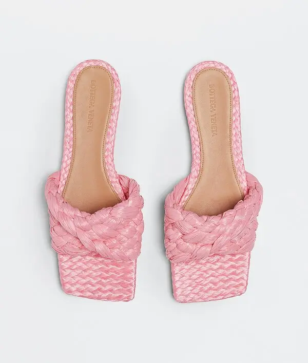 Bottega Veneta Stretch Intrecciato Flat Sandals