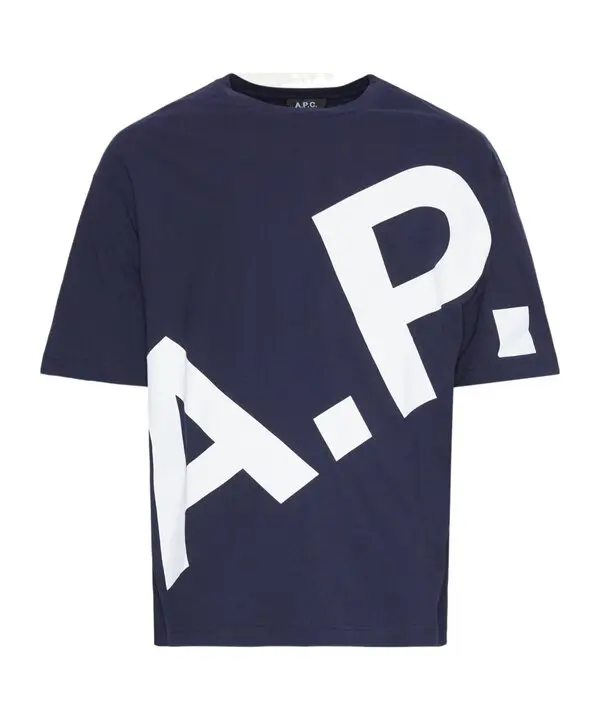 A.p.c. Logo-printed Cotton T-shirt