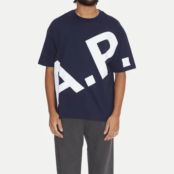 A.p.c. Logo-printed Cotton T-shirt