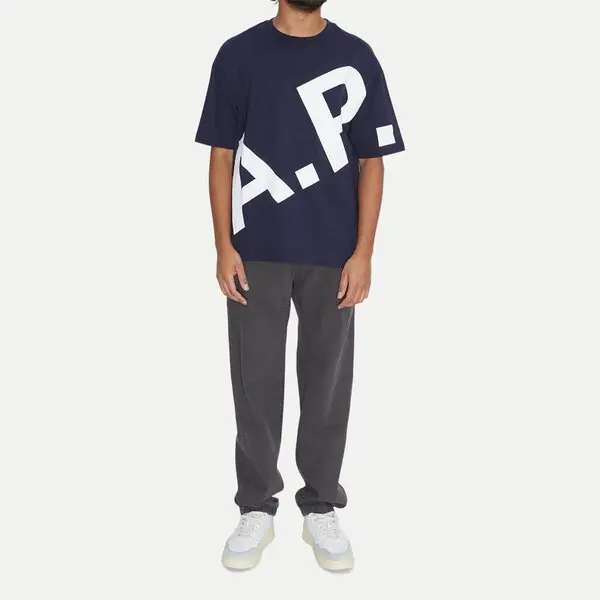 A.p.c. Logo-printed Cotton T-shirt