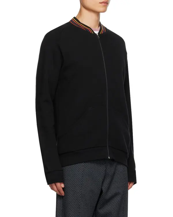 Paul Smith Artist Stripe Zip Lounge Jacket