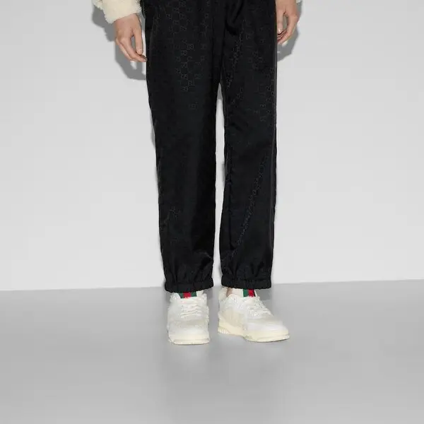 Gucci Web Detailed Panelled Sneakers