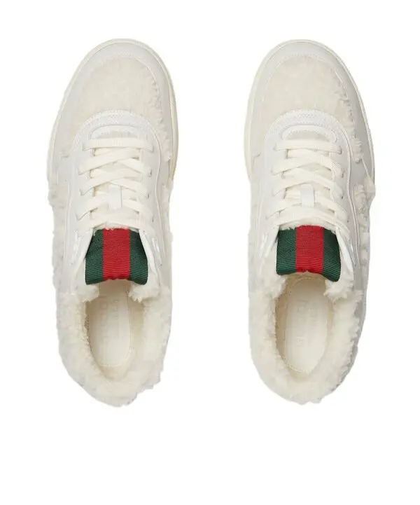 Gucci Web Detailed Panelled Sneakers