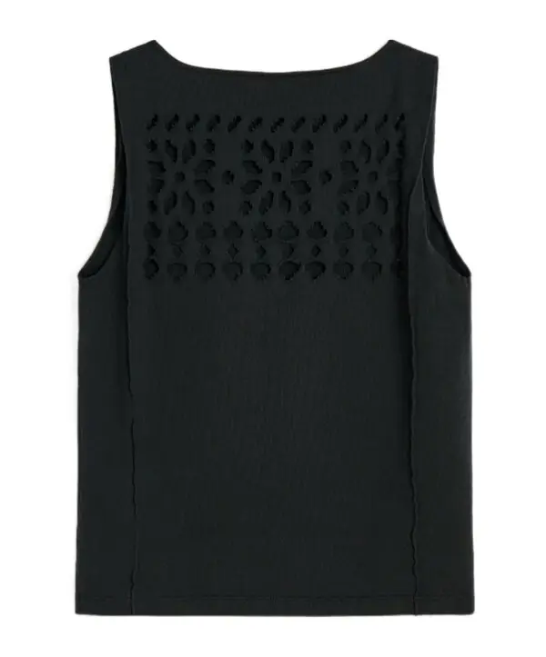 Our Legacy Fair Isle Sleeveless Cut-out Top