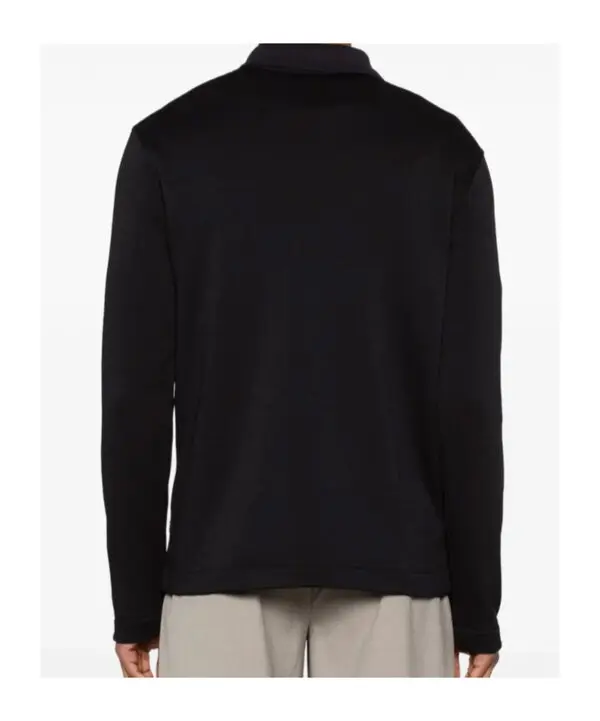 JIL SANDER Half-zip Polo Shirt - Black