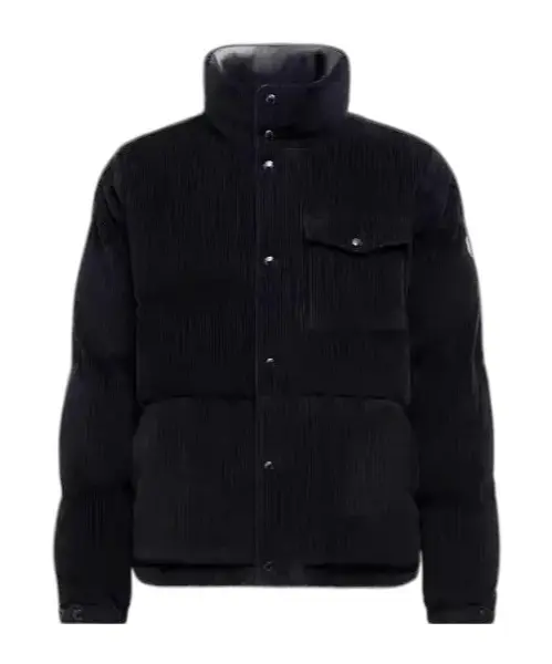 Moncler Serrant Padded Jacket With Stand Collar And Zip Fastening