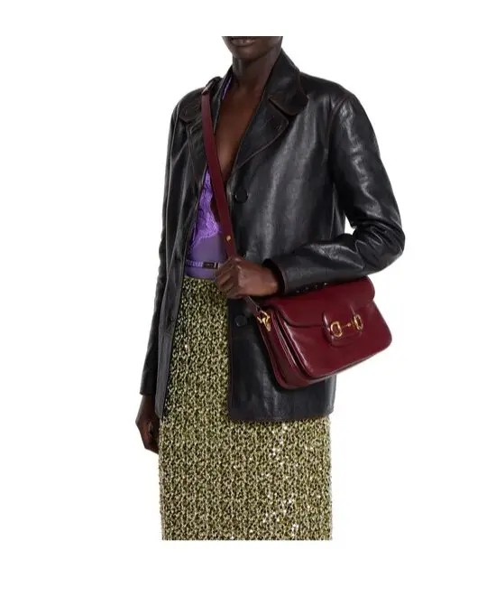 Gucci Horsebit 1955 Aura Small Shoulder Bag