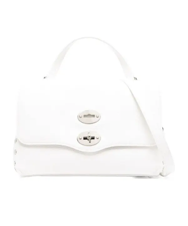 ZANELLATO Flip Shoulder Bag - White