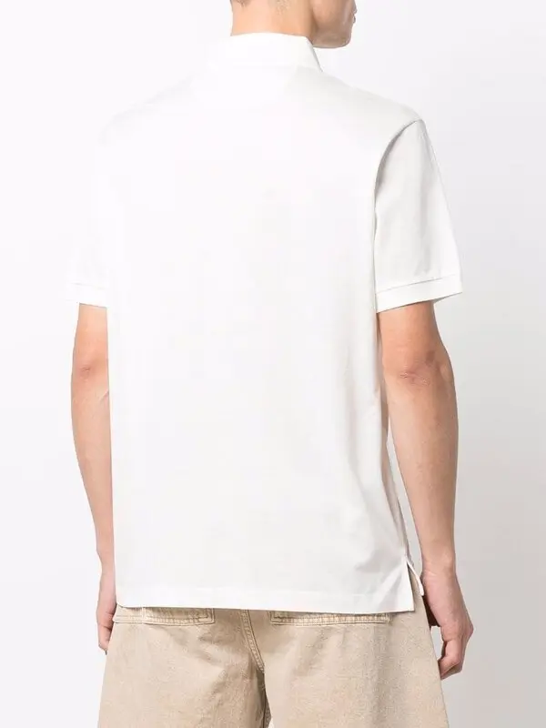 Paul Smith Signature Stripe-trim Polo Shirt