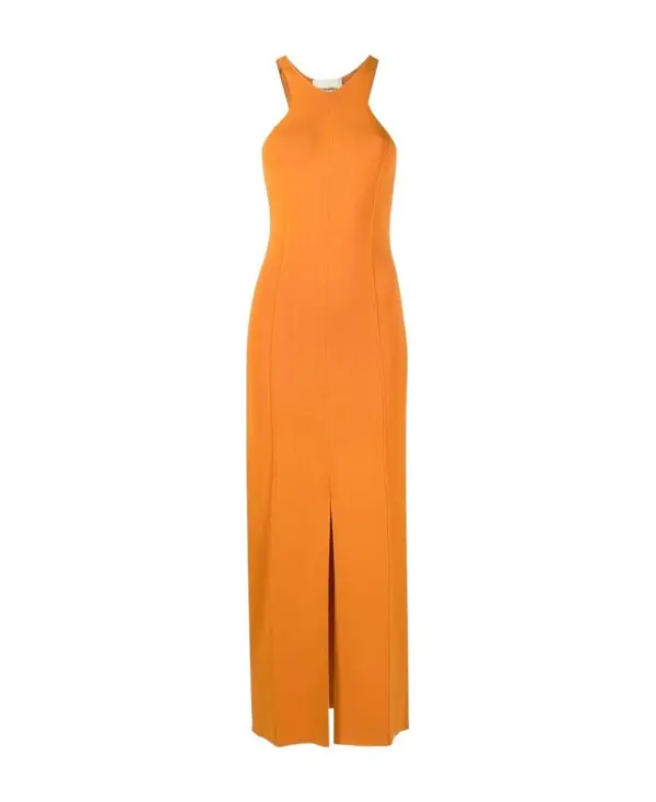 Nanushka Sleeveless Midi Dress With Front Slit