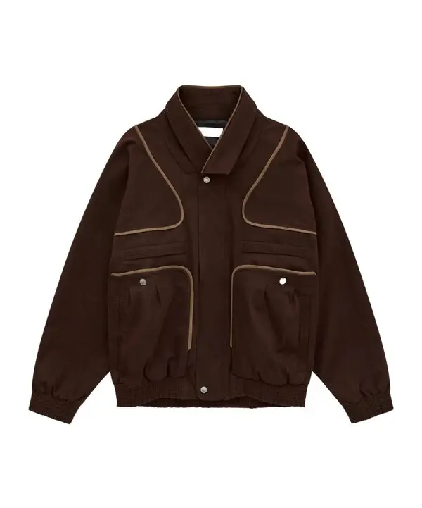 KIKO KOSTADINOV Contrast Piped Jacket - Black
