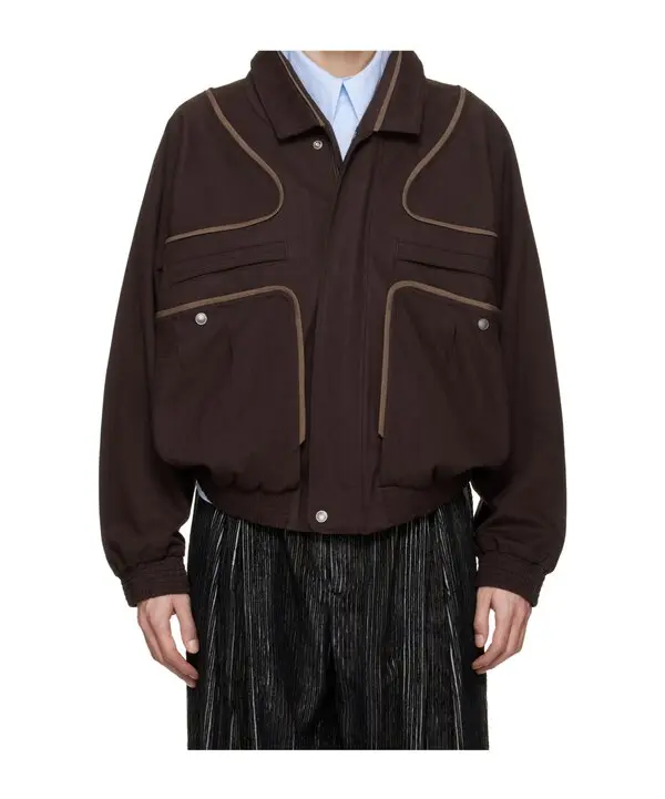 KIKO KOSTADINOV Contrast Piped Jacket