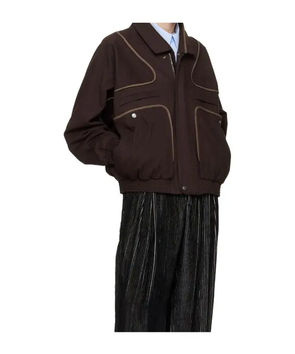 KIKO KOSTADINOV Contrast Piped Jacket