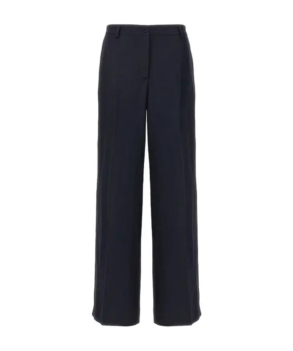 P.a.r.o.s.h Wide-legged Casual Pants - Black