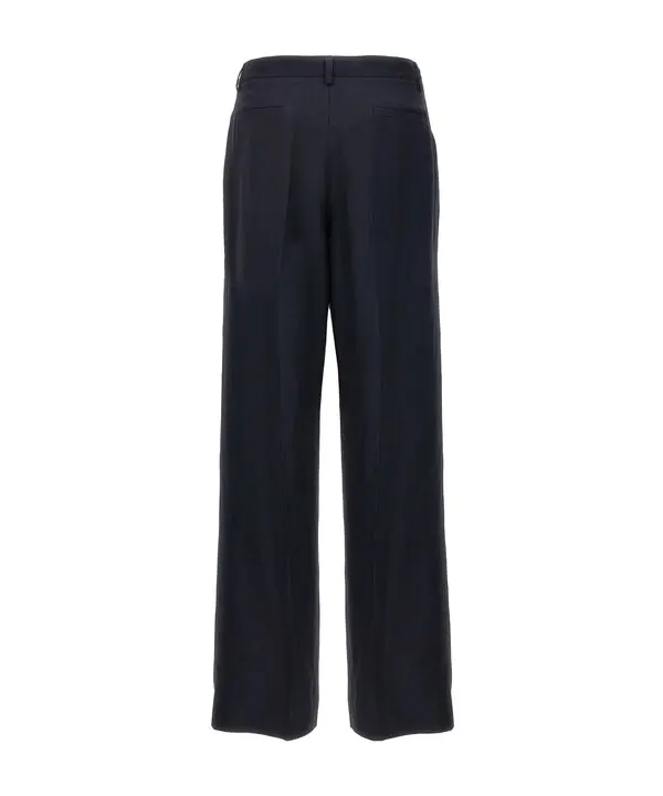 P.a.r.o.s.h Wide-legged Casual Pants - Black