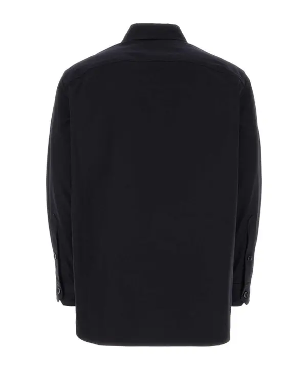 Valentino Garavani Vlogo Plaque Straight Hem Shirt