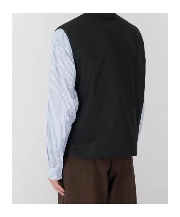 Comme Des Garçons Sleeveless Vest With Zip Details