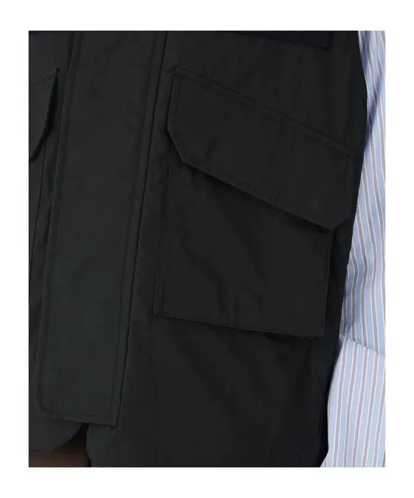 Comme Des Garçons Sleeveless Vest With Zip Details