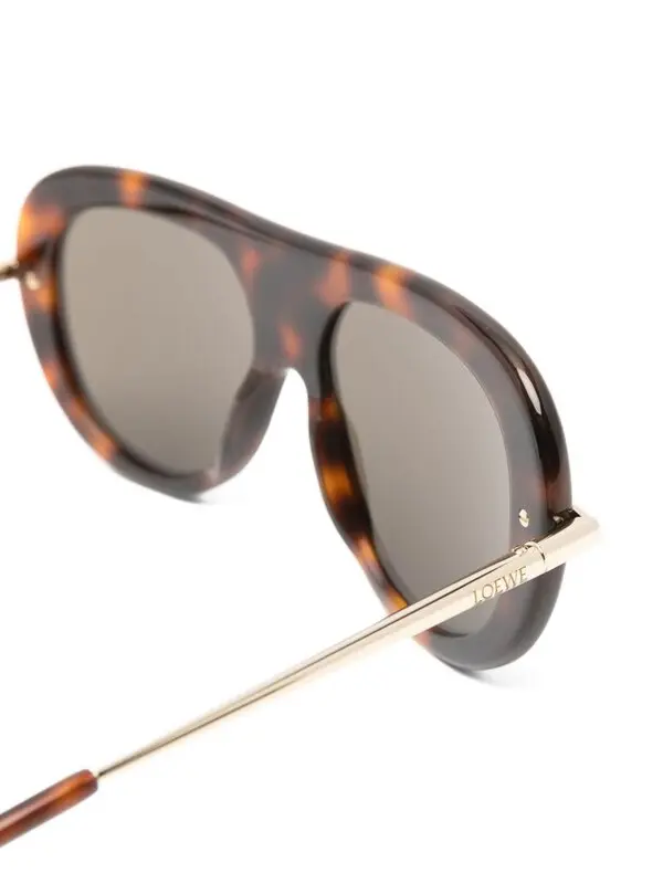 Loewe Pilot Frame Sunglasses - Brown