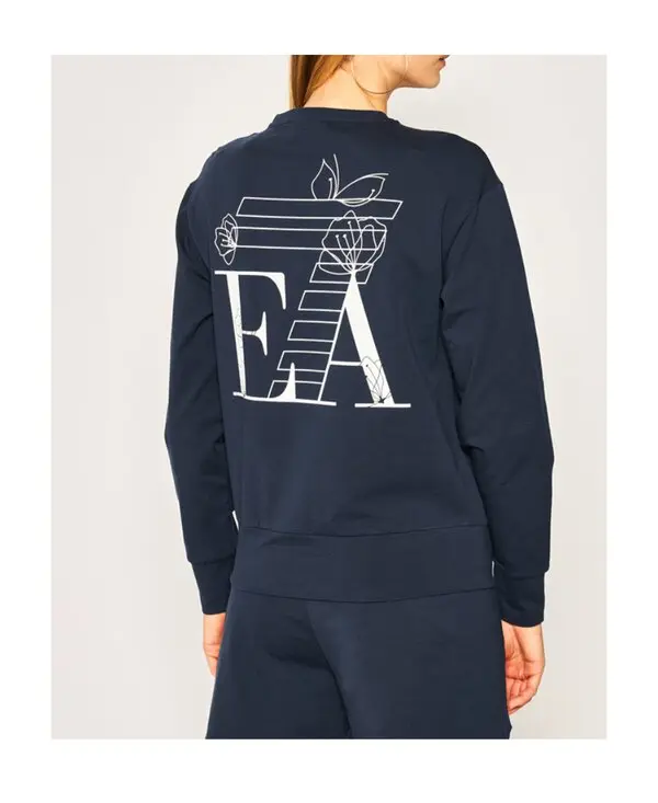 Emporio Armani Long Sleeve T-shirt With Logo Print
