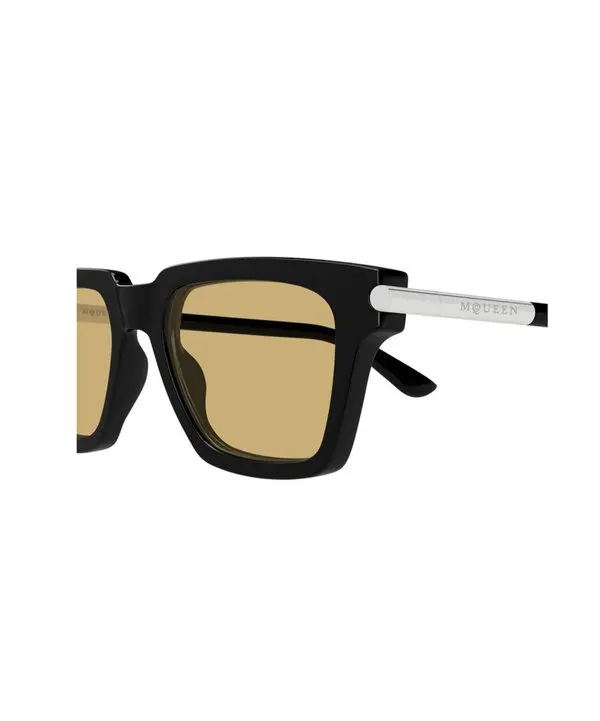 Alexander McQueen Square Frame Sunglasses - Black