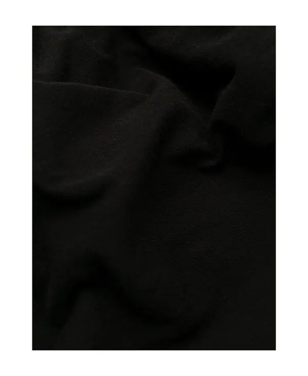 Saint Laurent Round Neck Short Sleeve T-shirt Dress