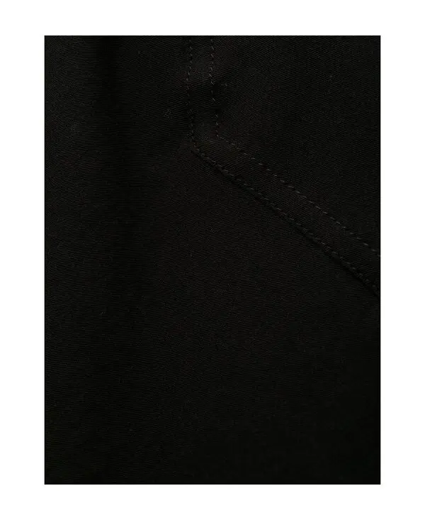 Saint Laurent Round Neck Short Sleeve T-shirt Dress