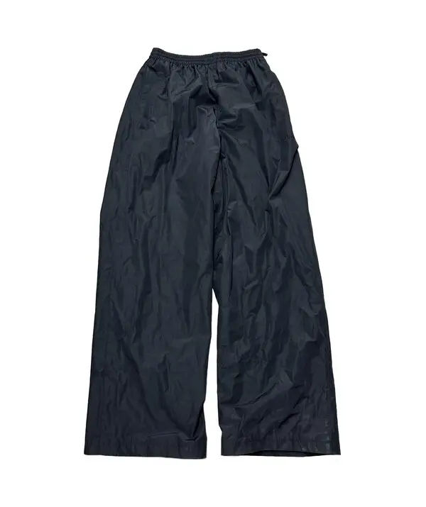 Balenciaga Drawstring Straight-leg Trousers - Black