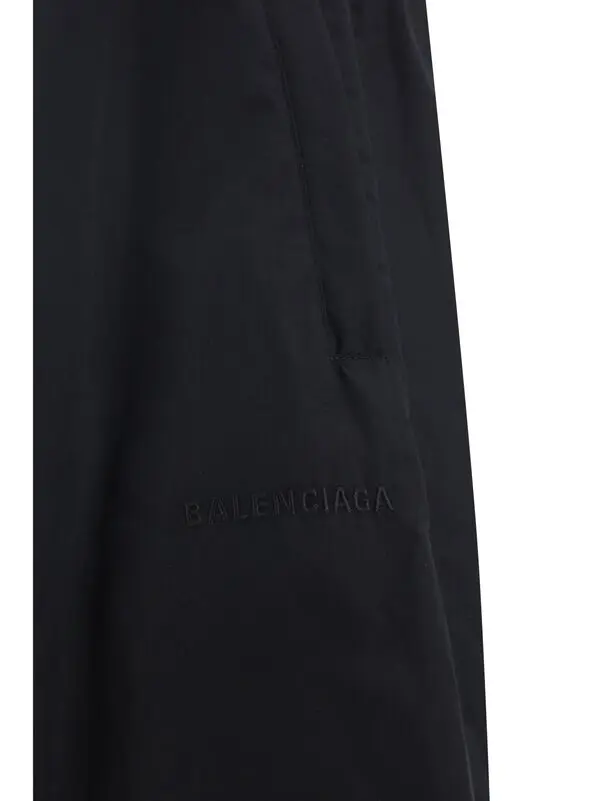 Balenciaga Drawstring Straight-leg Trousers