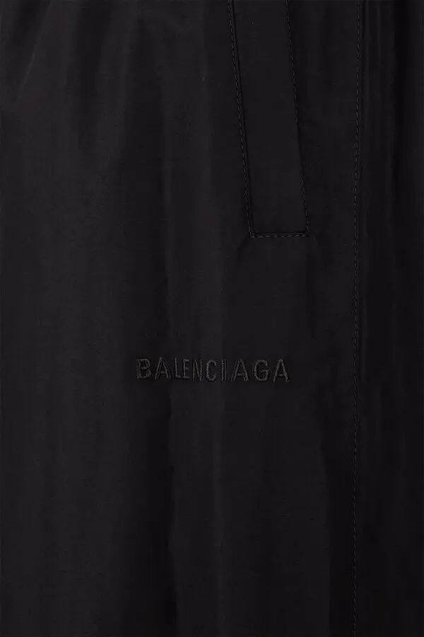 Balenciaga Drawstring Straight-leg Trousers