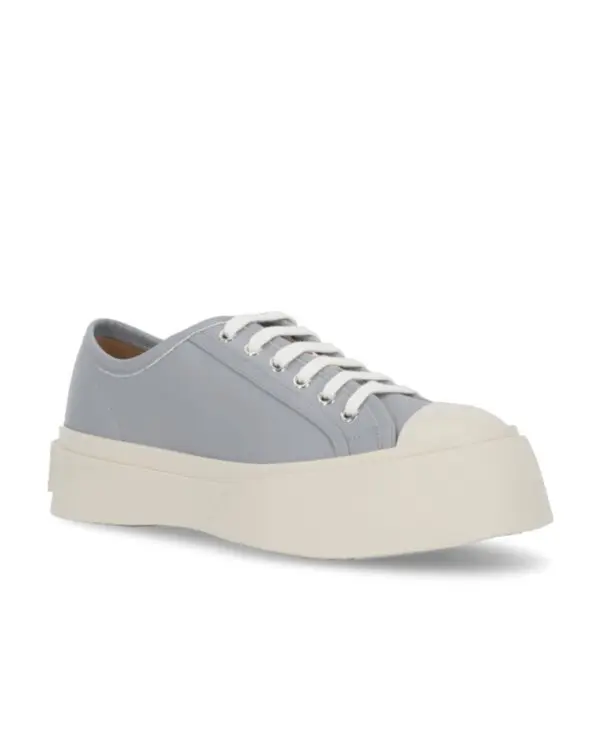 Marni Pablo Round Toe Sneakers - Gray