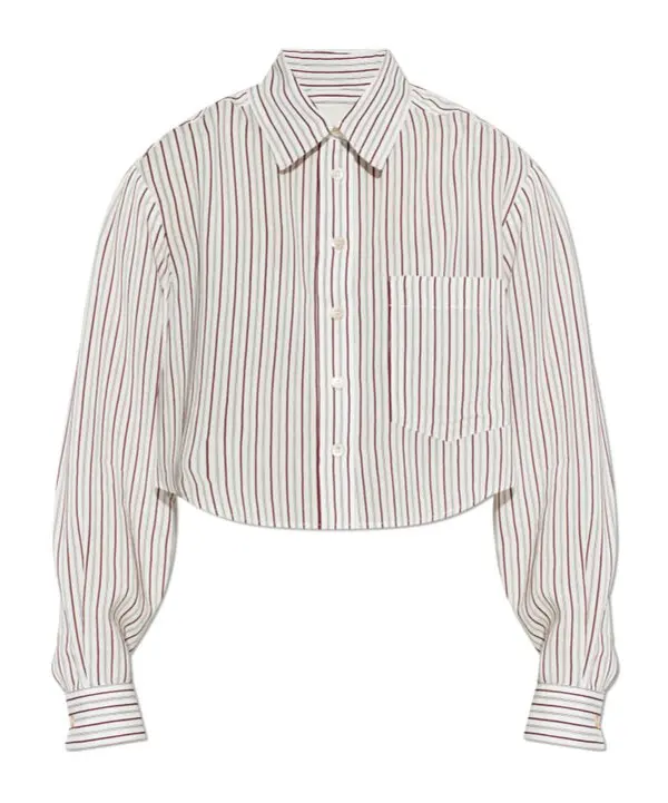 Isabel Marant Étoile Fleora Striped Shirt - White
