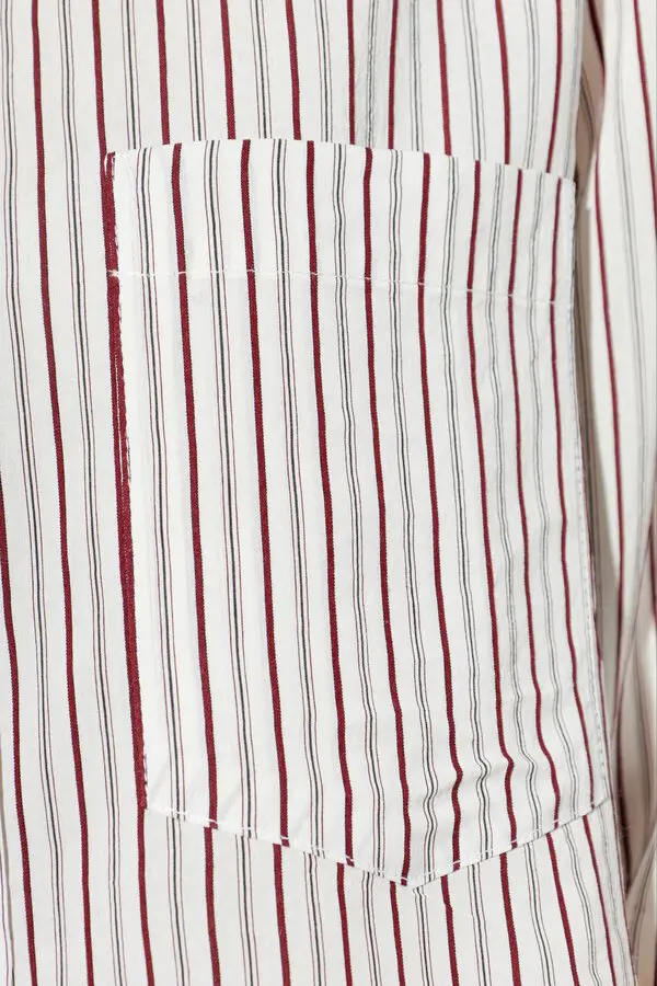 Isabel Marant Étoile Fleora Striped Shirt - White