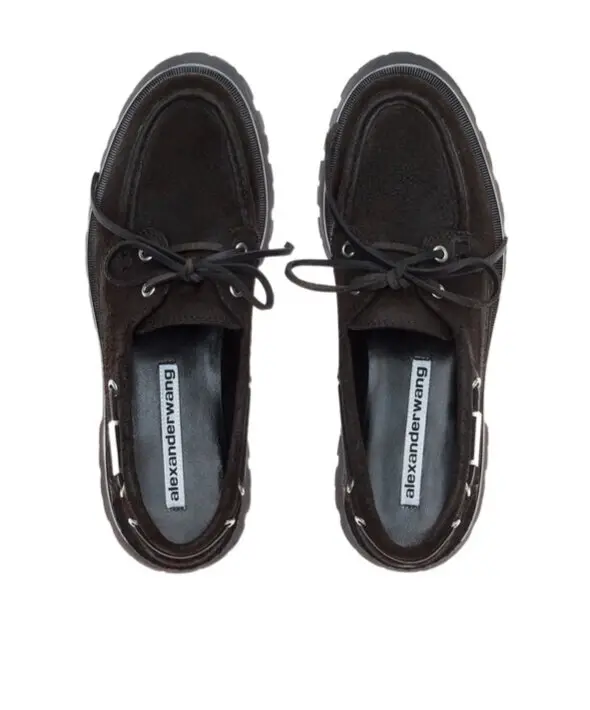 Alexander Wang Carson Boat Loafers - Brown