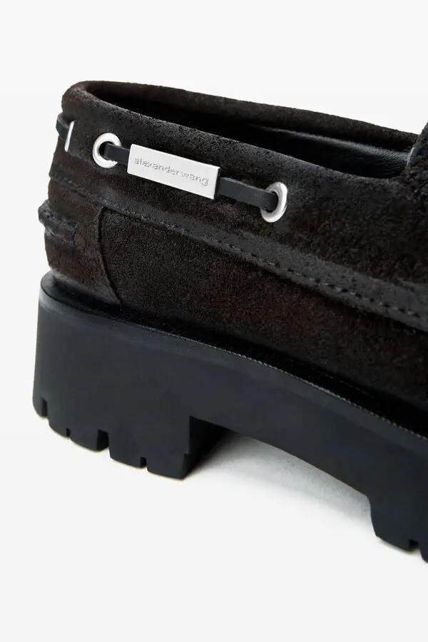 Alexander Wang Carson Boat Loafers - Brown