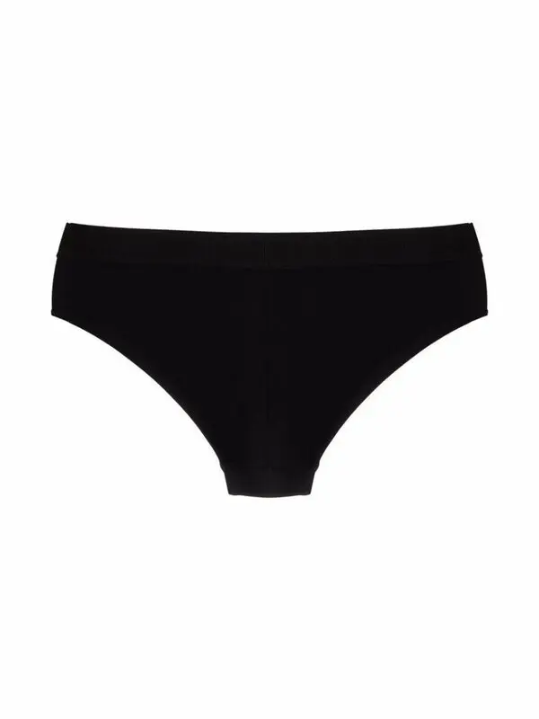 TOM FORD Signature Logo Waistband Briefs - Black