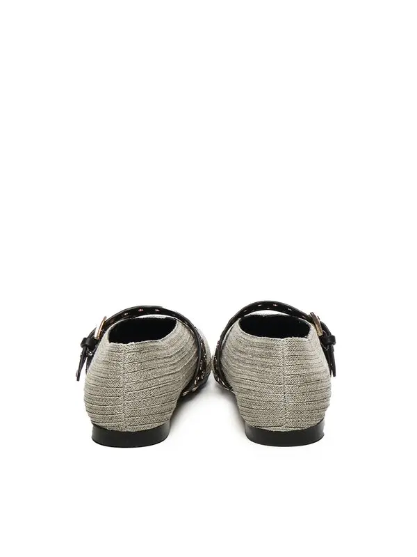 BIBI LOU Buckled Tapered Flat