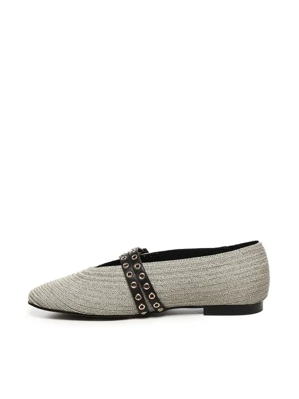 BIBI LOU Buckled Tapered Flat