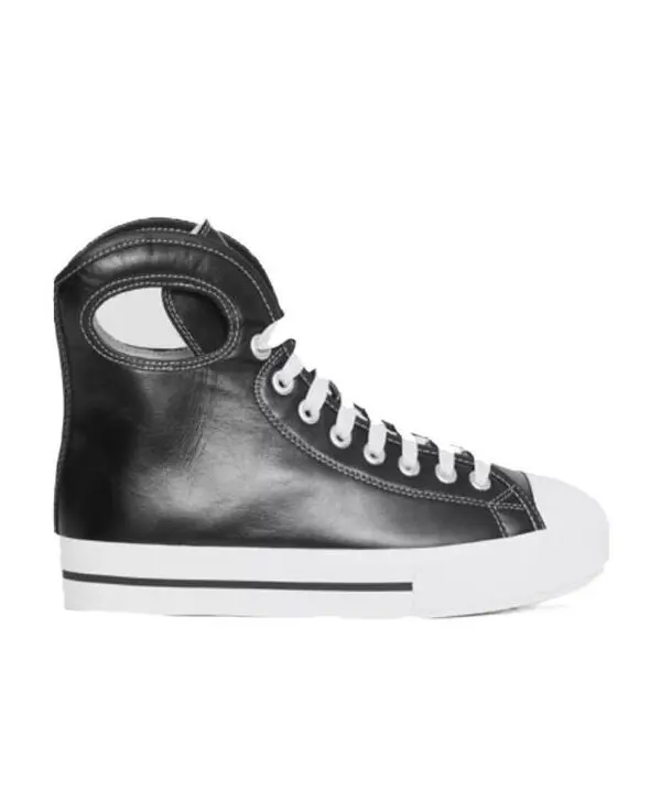 Burberry High-top Sneakers With Porthole Detail