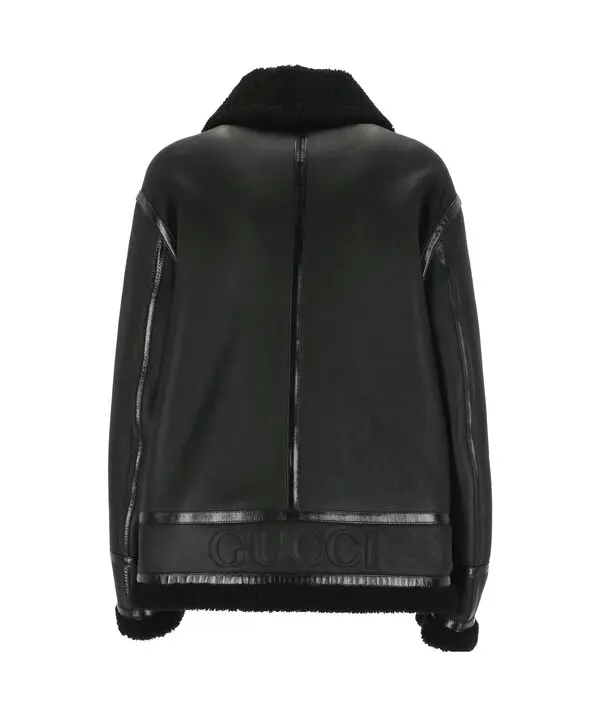 Gucci Collared Zip-up Jacket