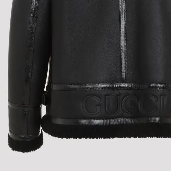 Gucci Collared Zip-up Jacket