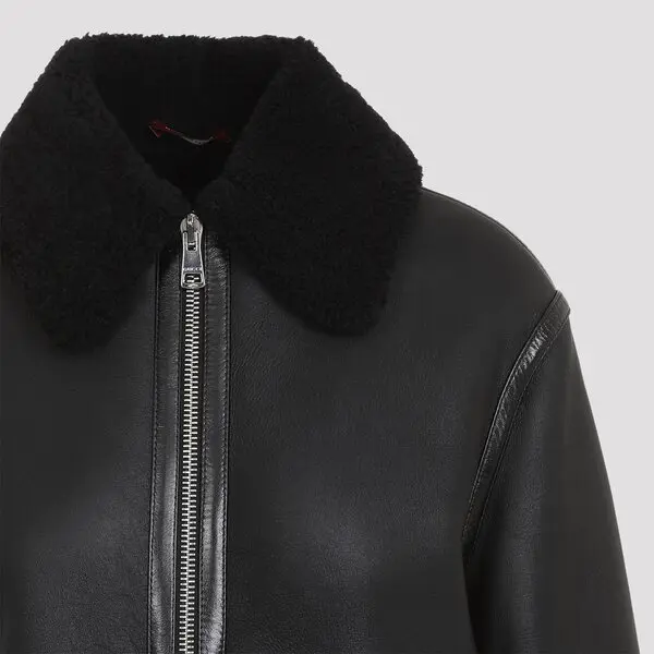 Gucci Collared Zip-up Jacket