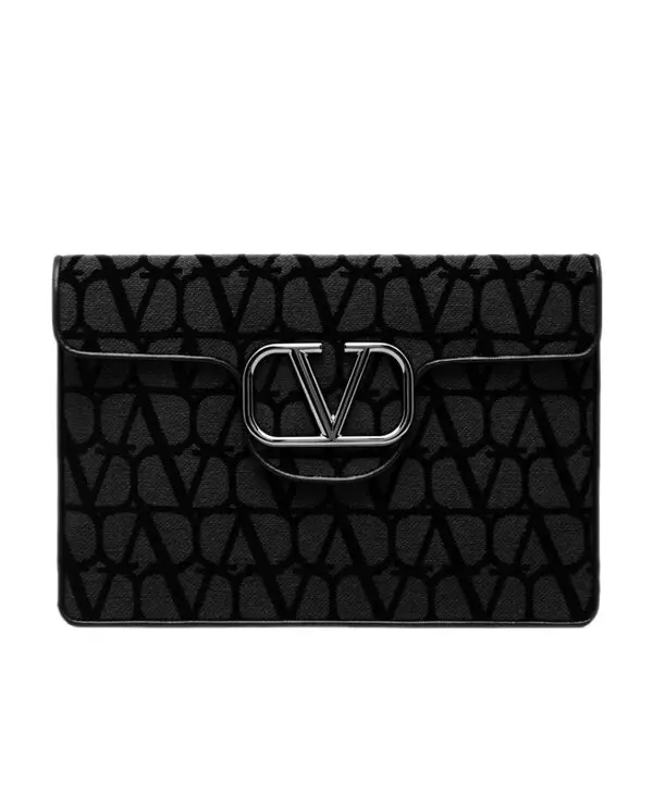 Valentino Garavani Logo Hand-held Bag - Black