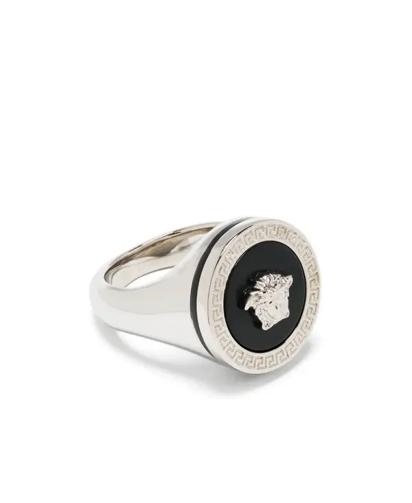 Versace La Medusa Greca Ring - Multicolor