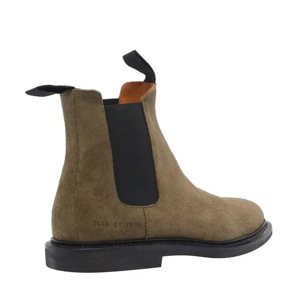 COMMON PROJECTS Round Toe Chelsea Boots - Brown