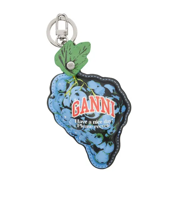 GANNI Grape Coin Wallet - Multicolor