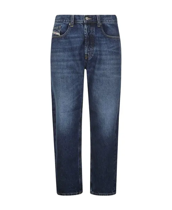 DIESEL® 2010 D-macs Straight-leg Jeans - Blue