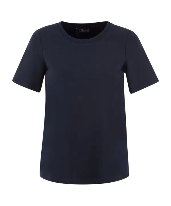 Max Mara Logo Embroidered Crewneck T-shirt