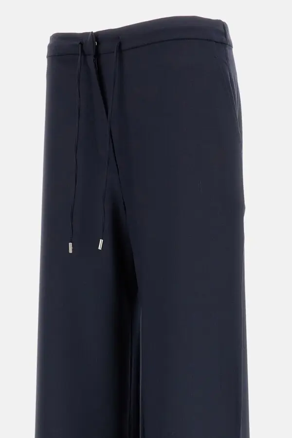 Max Mara Denaro Drawstring Pants - Blue